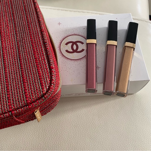 CHANEL | Makeup | Chanel Sheer Genius Lipgloss Trio | Poshmark